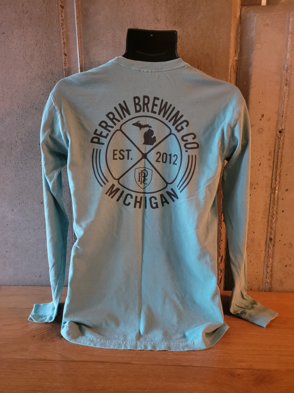 Sea Foam 2 Quad Sleeved Tee – Perrin Brewing Company